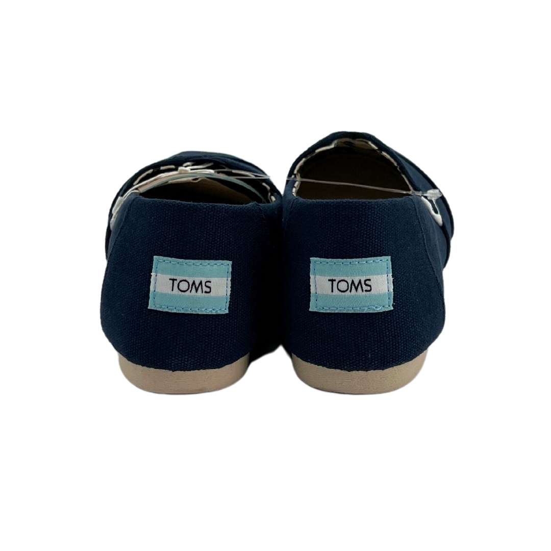Toms Women’s Navy Alpargata Canvas Loafers / Various Sizes – CanadaWide ...