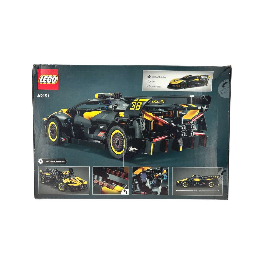 LEGO Technic Yellow Bugatti Bolide Building Set / 42151 – CanadaWide ...