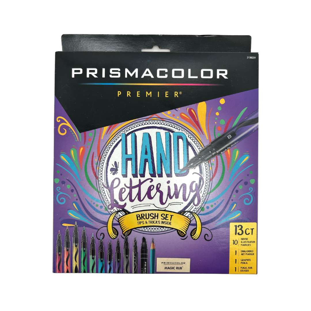 Prismacolor Premier Hand Lettering Brush Set / 13 Piece Set ...