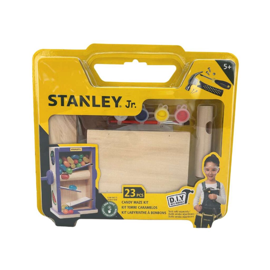 Stanley Jr. DIY Candy Maze Building Kit / 23 Pieces – CanadaWide ...