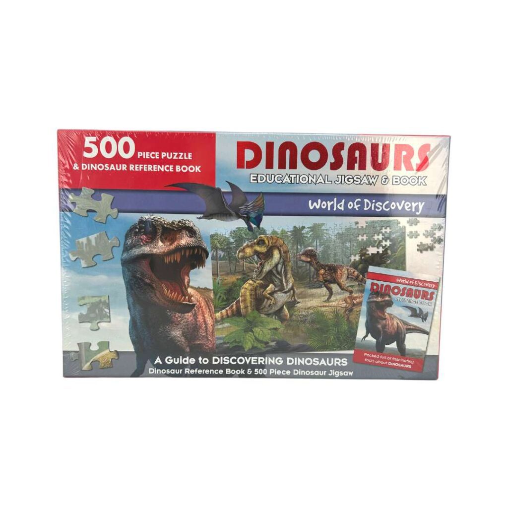 World of Discovery Dinosaurs Jigsaw Puzzle & Book Set – CanadaWide Liquidations