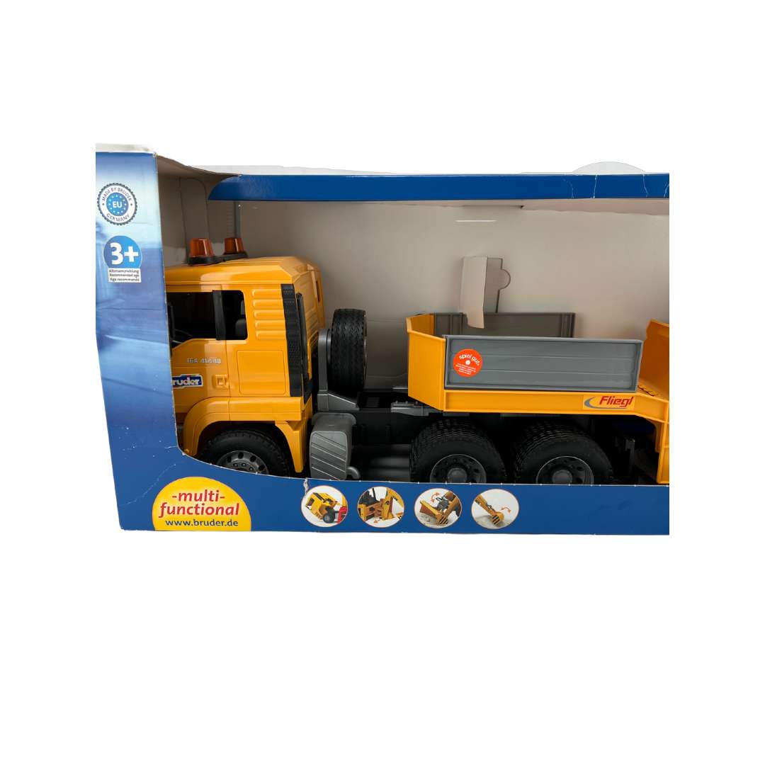 Bruder MAN TGA+ Truck With JCB 4CX Backhoe Loader Set – CanadaWide ...