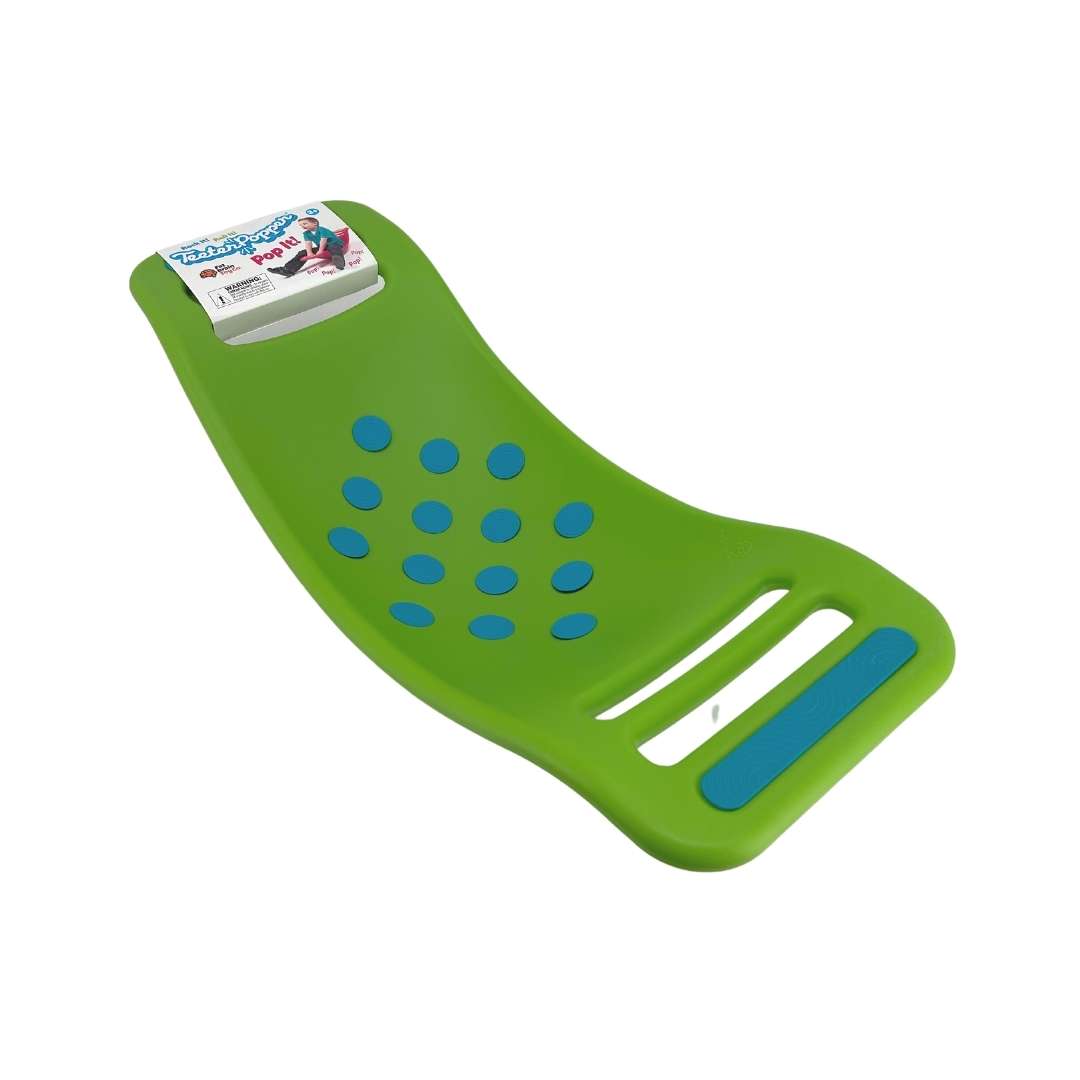 Fat Brain Toys Green & Blue Teeter Popper Sensory Seat – CanadaWide ...