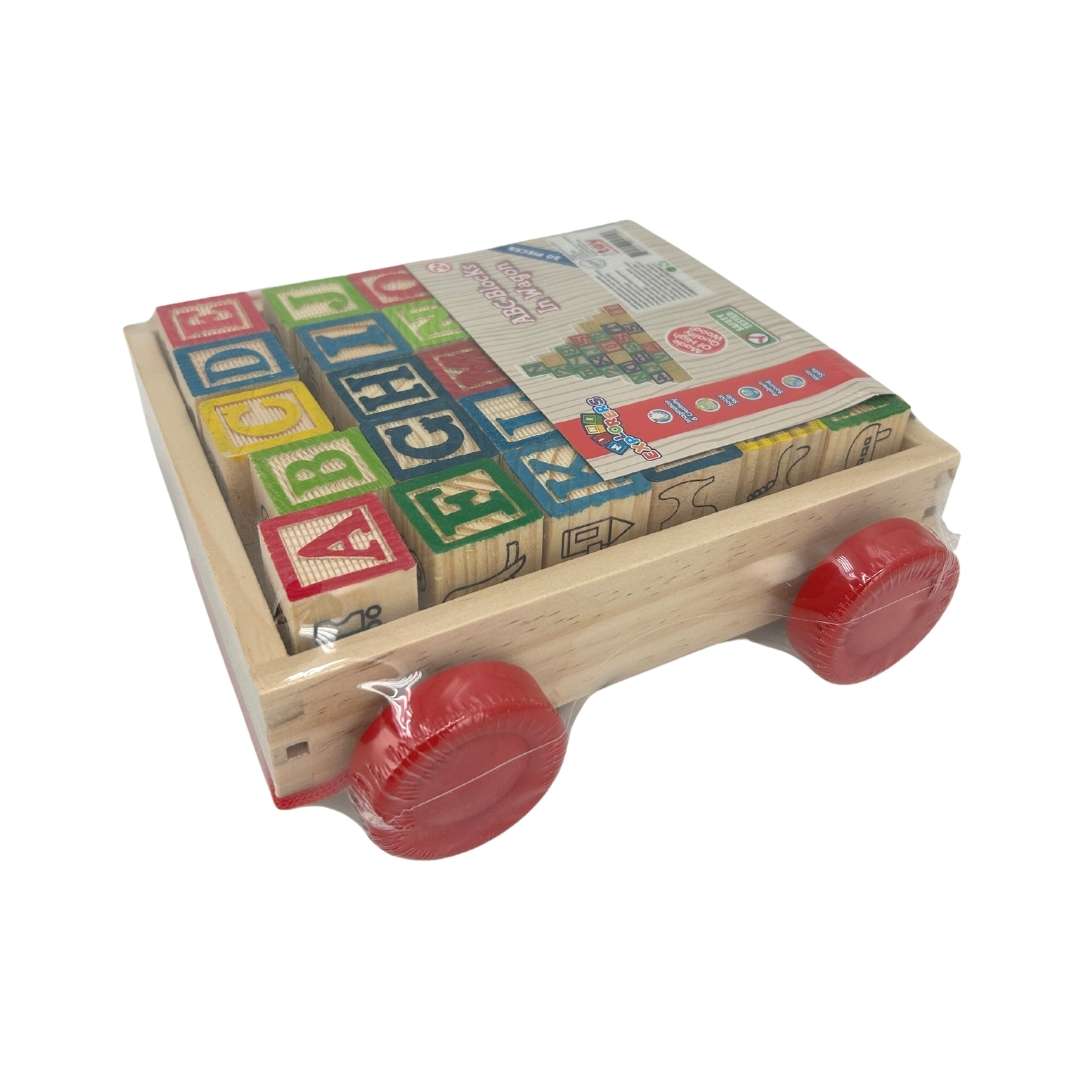 Mini Explorers ABC Blocks In Wagon Set / 30 Piece Set – CanadaWide ...