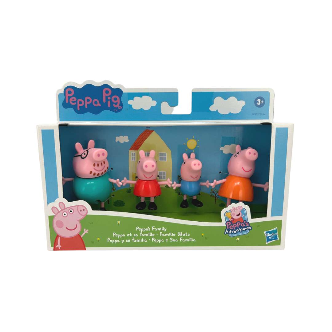 Peppa Pig’s 4 Piece Character Set / Peppa’s Family Playset – CanadaWide ...