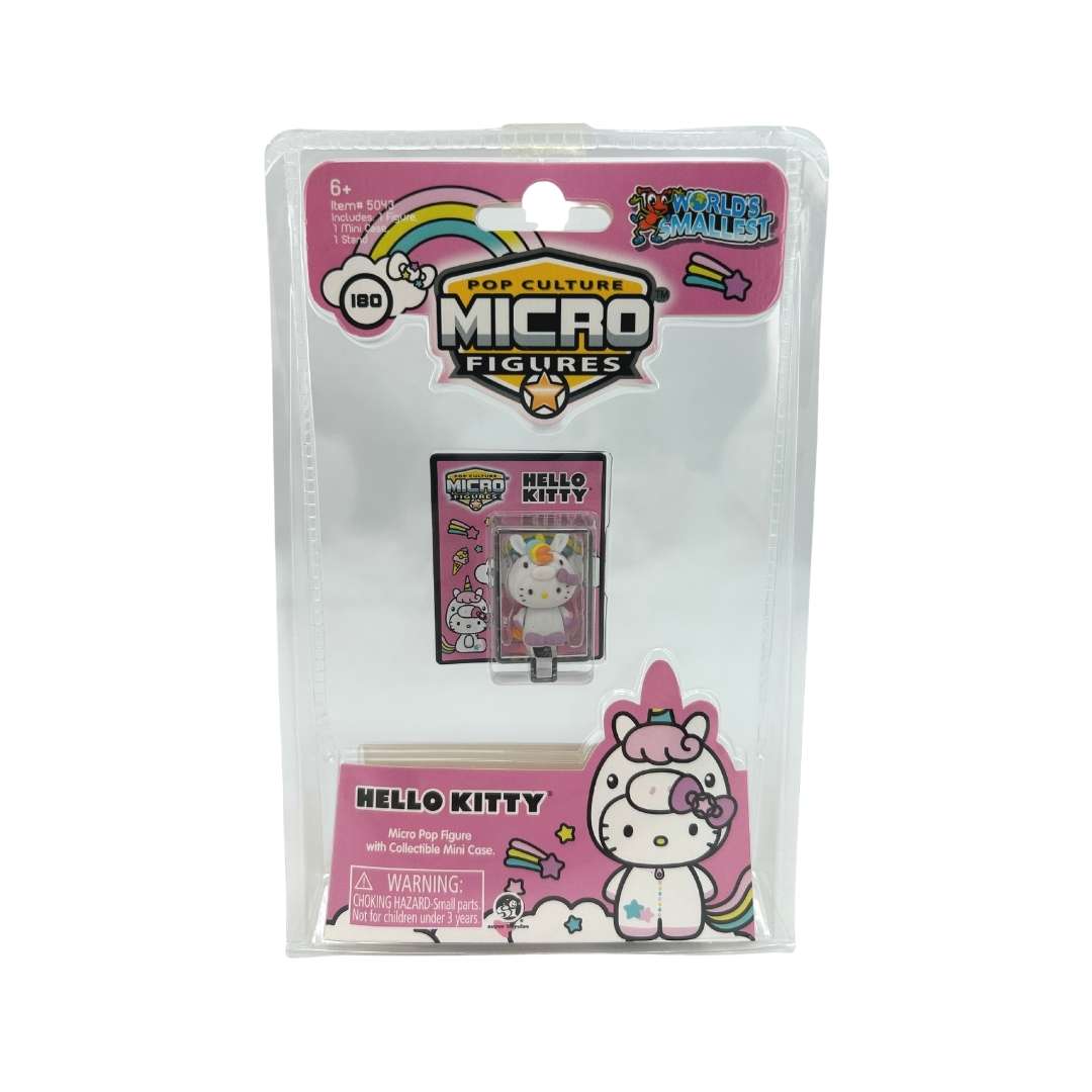 World’s Smallest Hello Kitty Micro Figure / Unicorn Costume ...