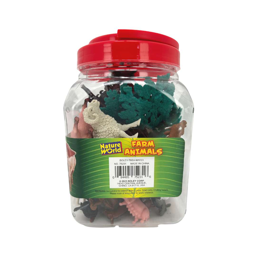 Nature World 40 Piece Farm Animal Figure Set – CanadaWide Liquidations