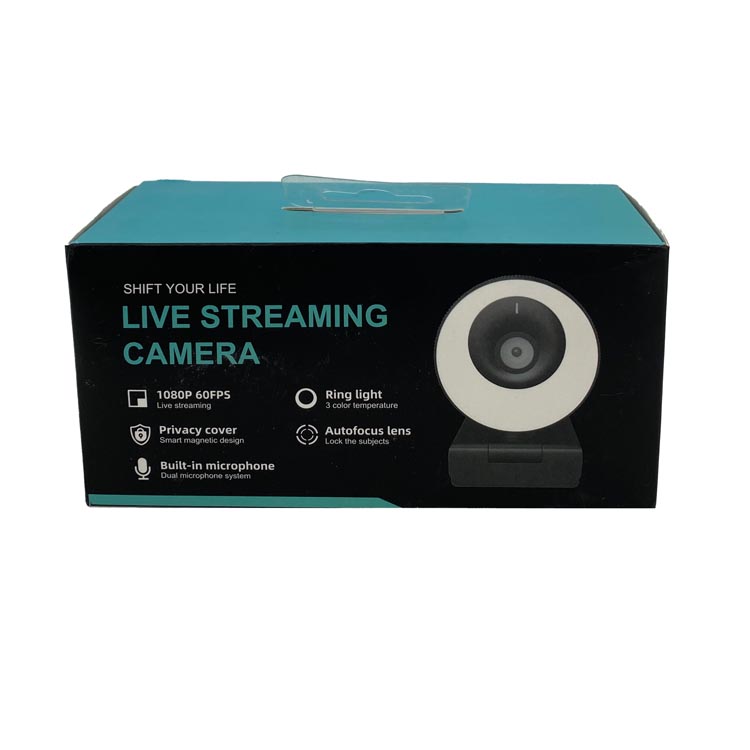 HD Livestreaming USB Webcam with Ring Light – CanadaWide Liquidations
