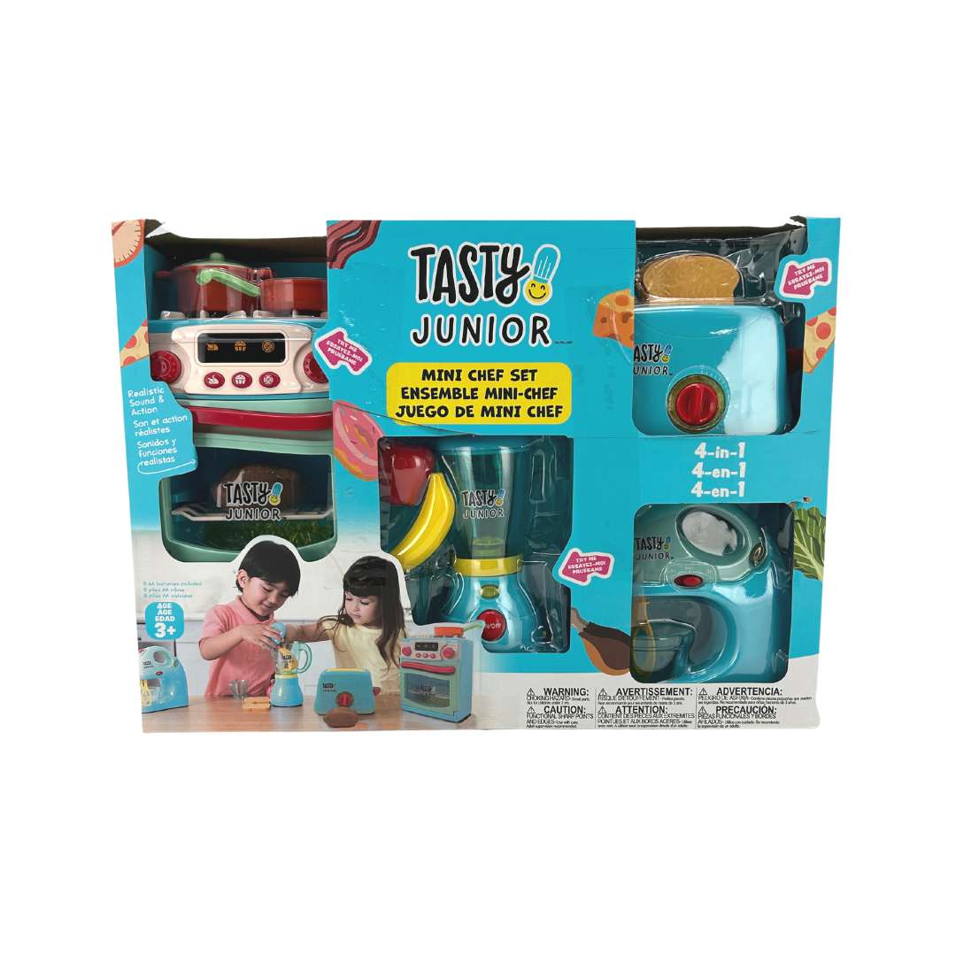 Tasty Junior Mini Chef Set / Pretend Play – CanadaWide Liquidations