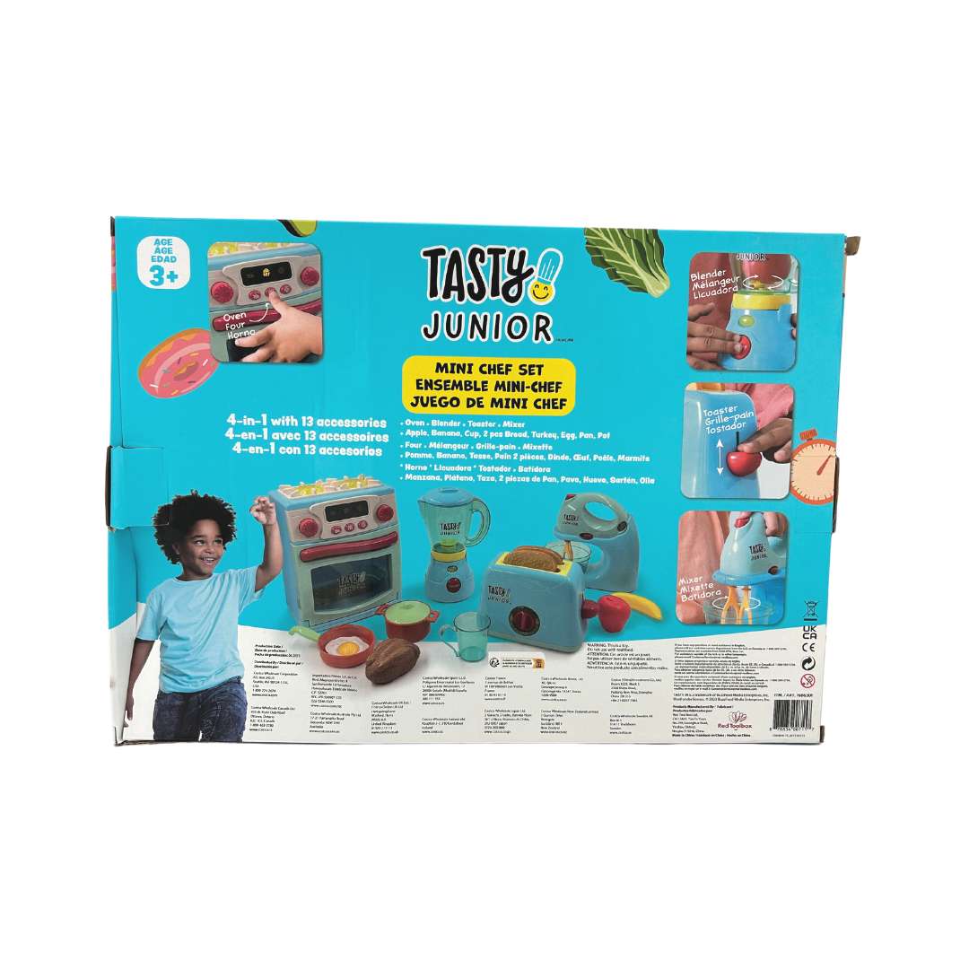 Tasty Junior Mini Chef Set / Pretend Play – CanadaWide Liquidations