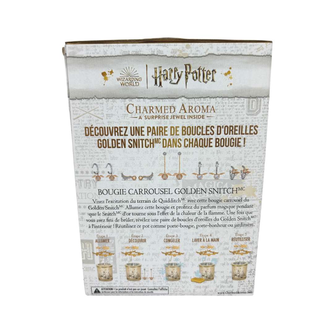 Charmed Aroma Harry Potter Golden Snitch Carousel Candle / 10.8oz ...