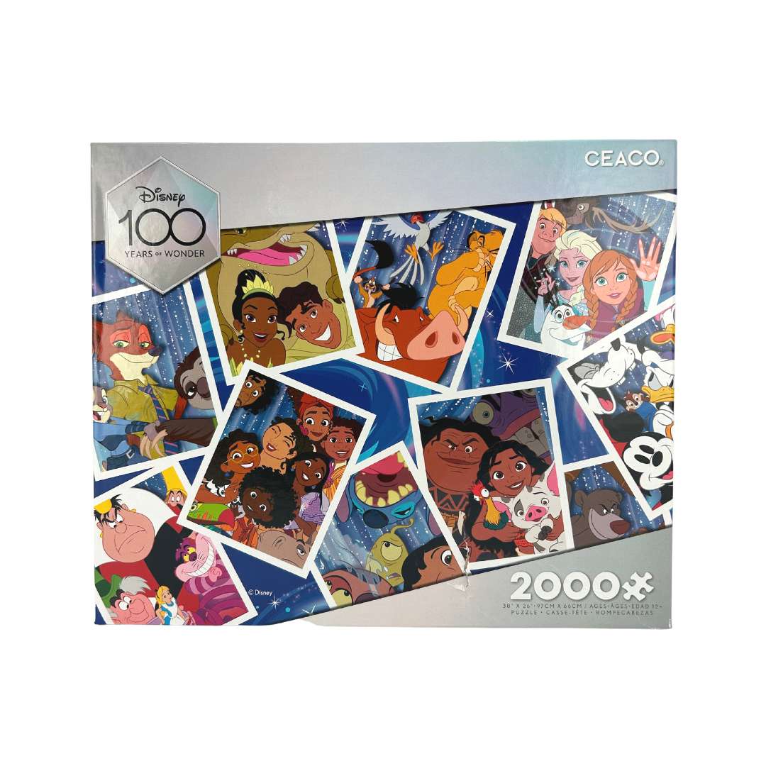 Ceaco Disney 100 Years of Wonder Selfie Jigsaw Puzzle / 2000 Pieces ...