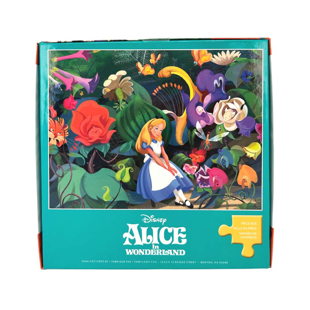 Ceaco Disney Alice in Wonderland 24″ x 18″ Jigsaw Puzzle / 300 Pieces ...