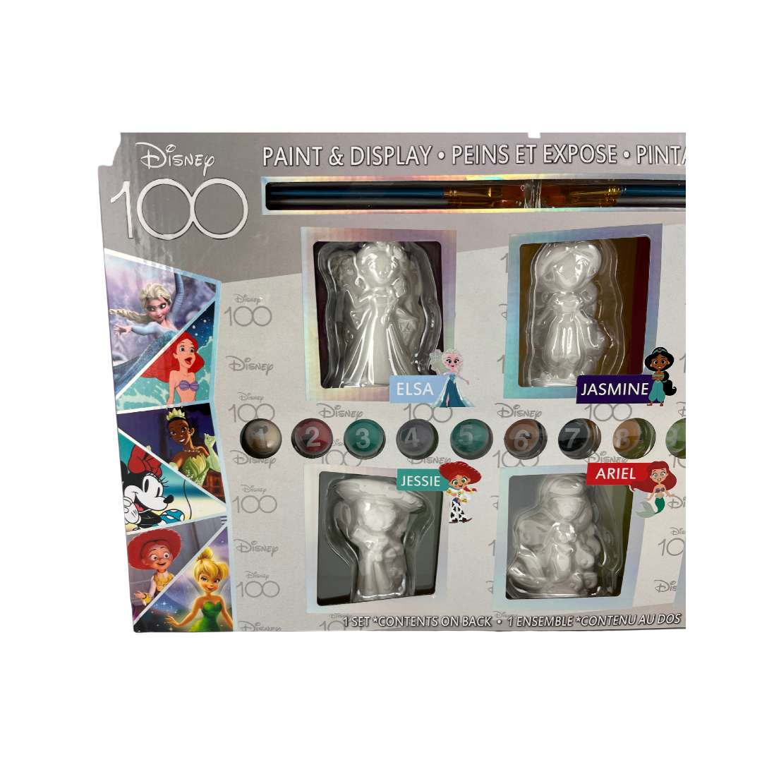 Disney Paint & Display Ceramic Characters Set / 8 Female Figures ...