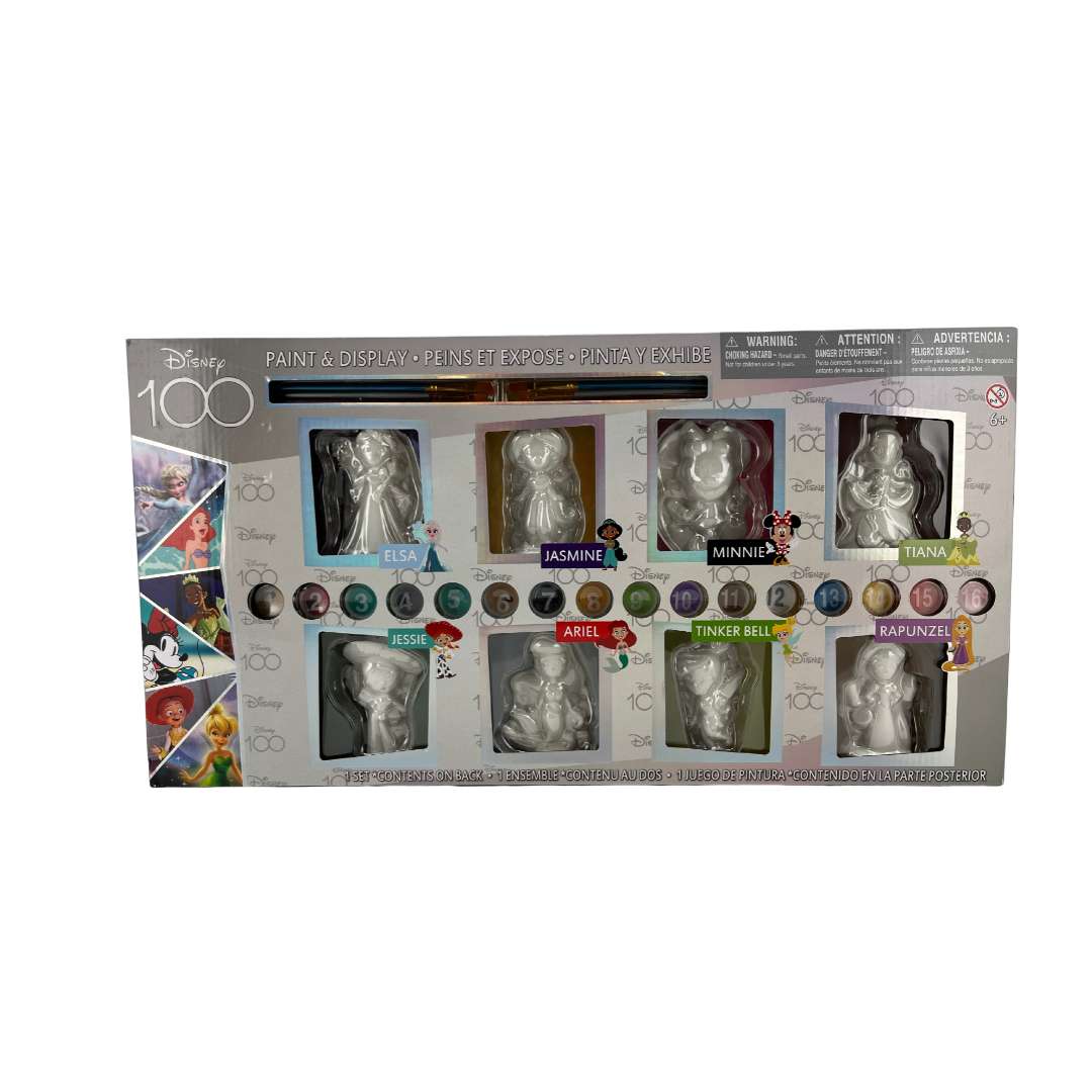 Disney Paint & Display Ceramic Characters Set / 8 Female Figures ...