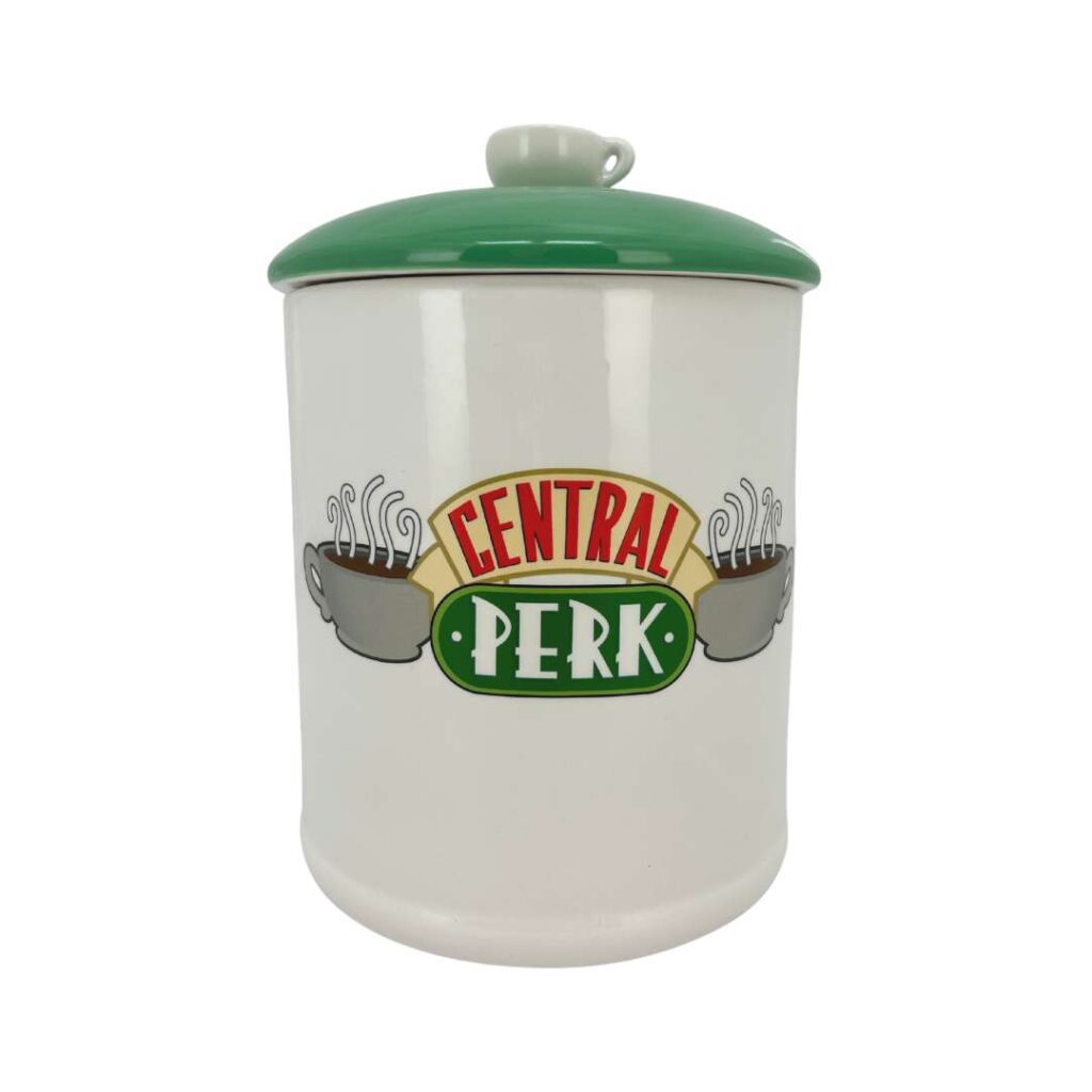 FRIENDS the Television Series “Central Perk” Canister with Lid / White ...