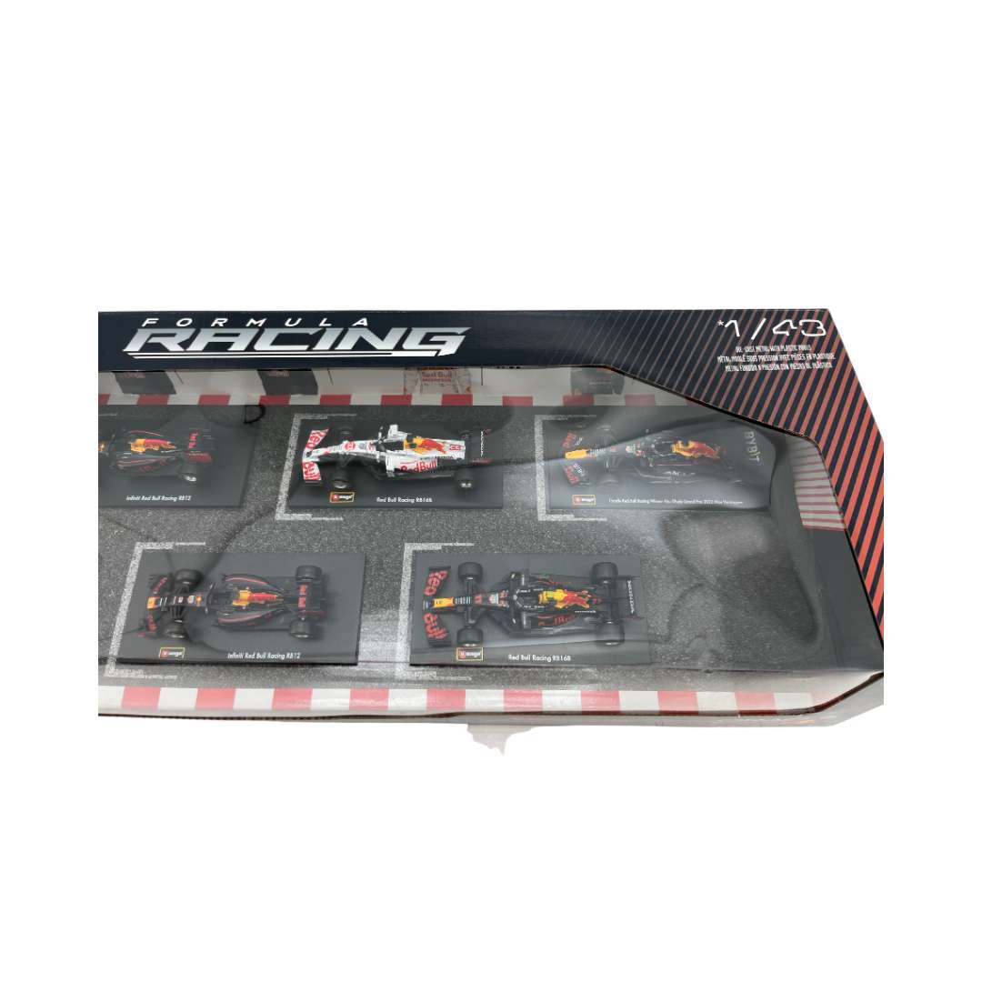 Burago Formula Racing Diecast Cars: Red Bull Racing / 6 Diecast Cars ...