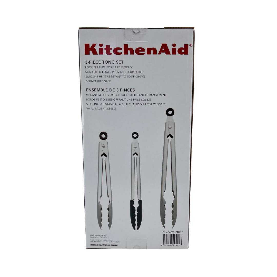 Kitchen Aid 3 Piece Tong Set – CanadaWide Liquidations