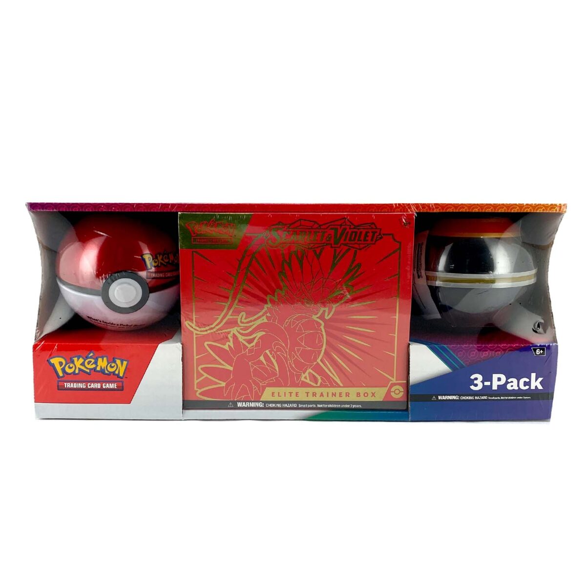 Pokémon TCG Scarlet & Violet Elite Trainer Box Set / 3 Pack ...