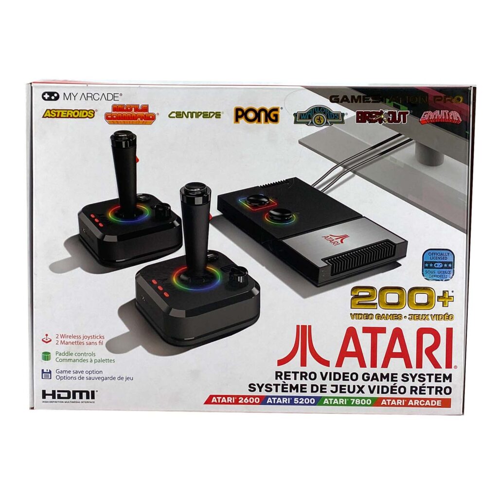 My Arcade Atari Gamestation Pro Retro Video Game System / 200+ Games ...