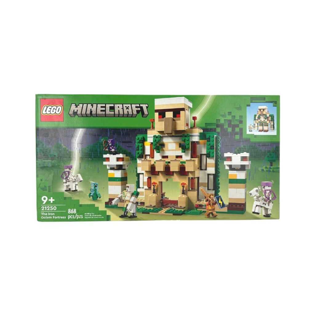 LEGO Minecraft The Iron Golem Fortress Building Set / 21250 ...