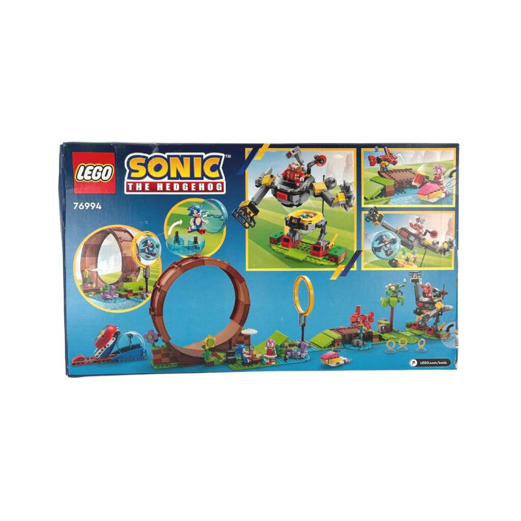 LEGO Sonic The Hedgehog Sonic’s Green Hill Zone Loop Challenge Building ...