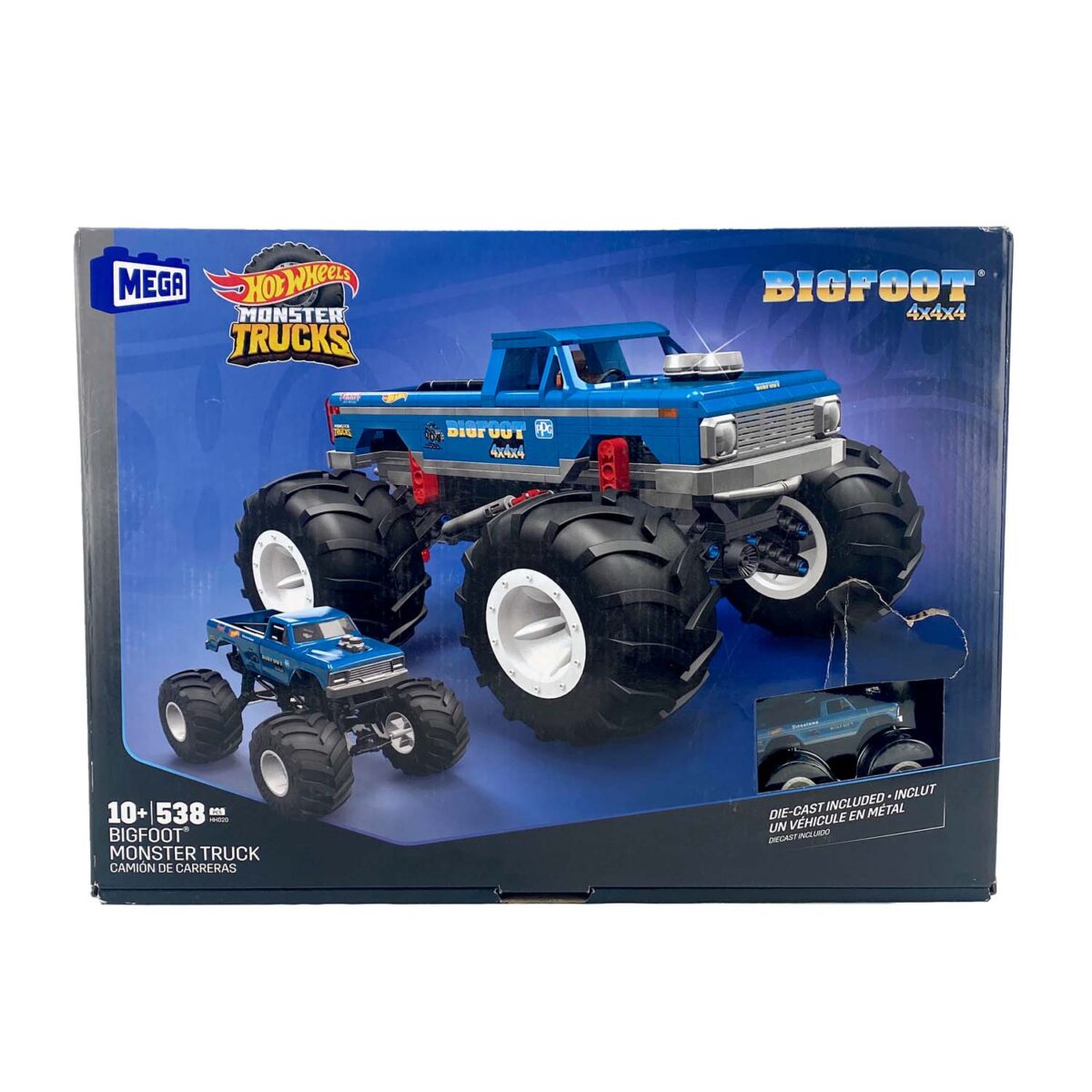 Mattel Mega Big Foot Monster Truck Building Toy / For Ages 10 ...
