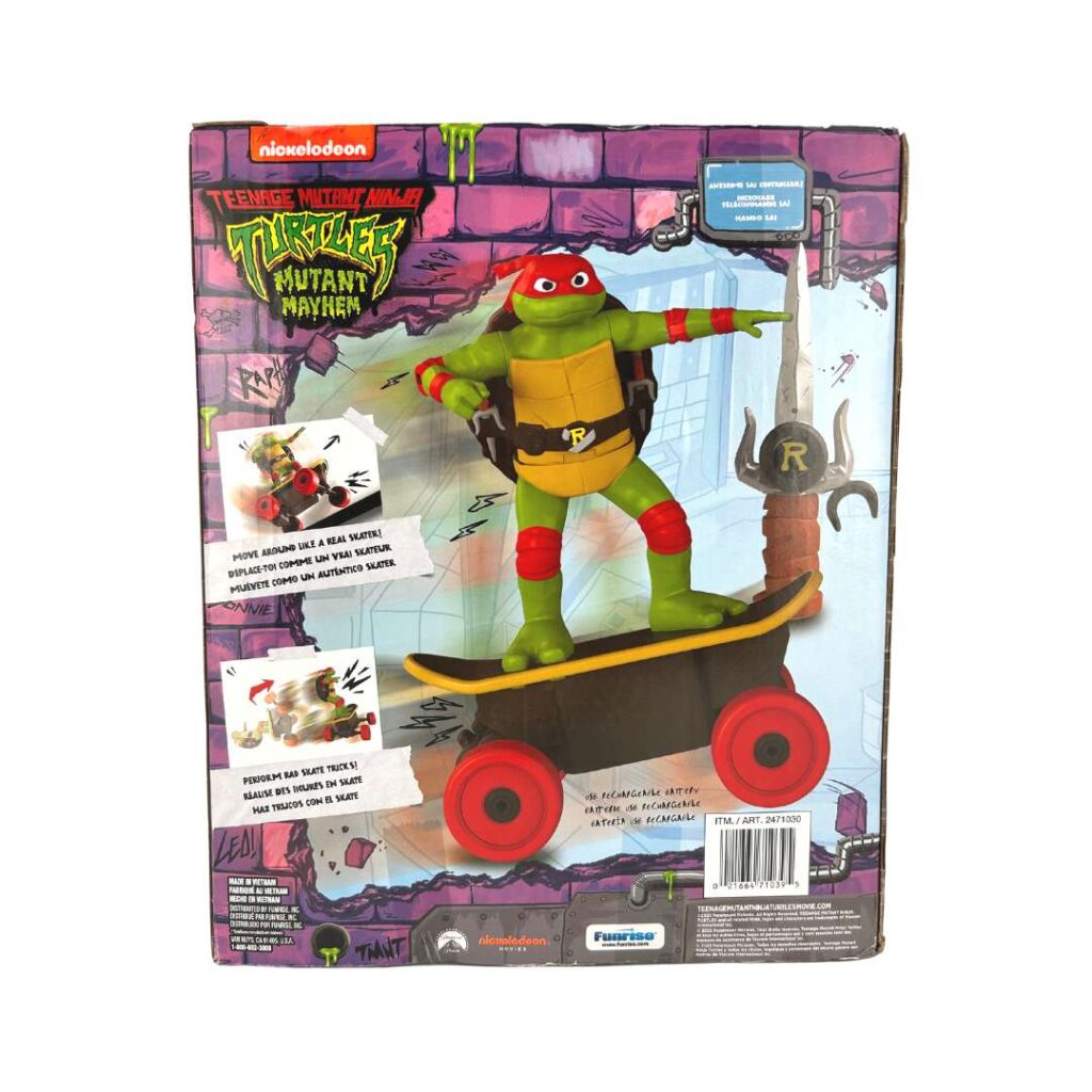 Teenage Mutant Ninja Turtles Cowabunga Skate RC Toy / Raph – CanadaWide ...