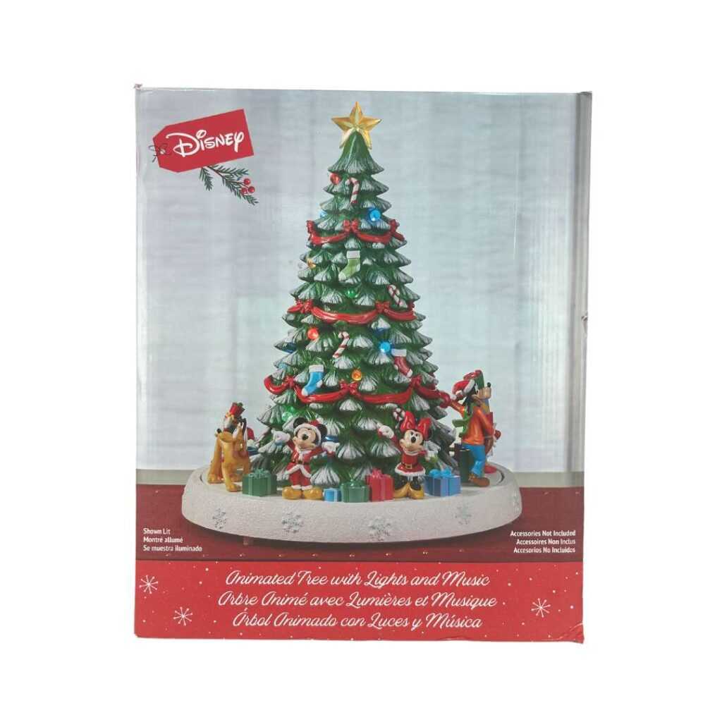Disney Animated Tree with Lights & Music / Mickey & Friends Holiday ...