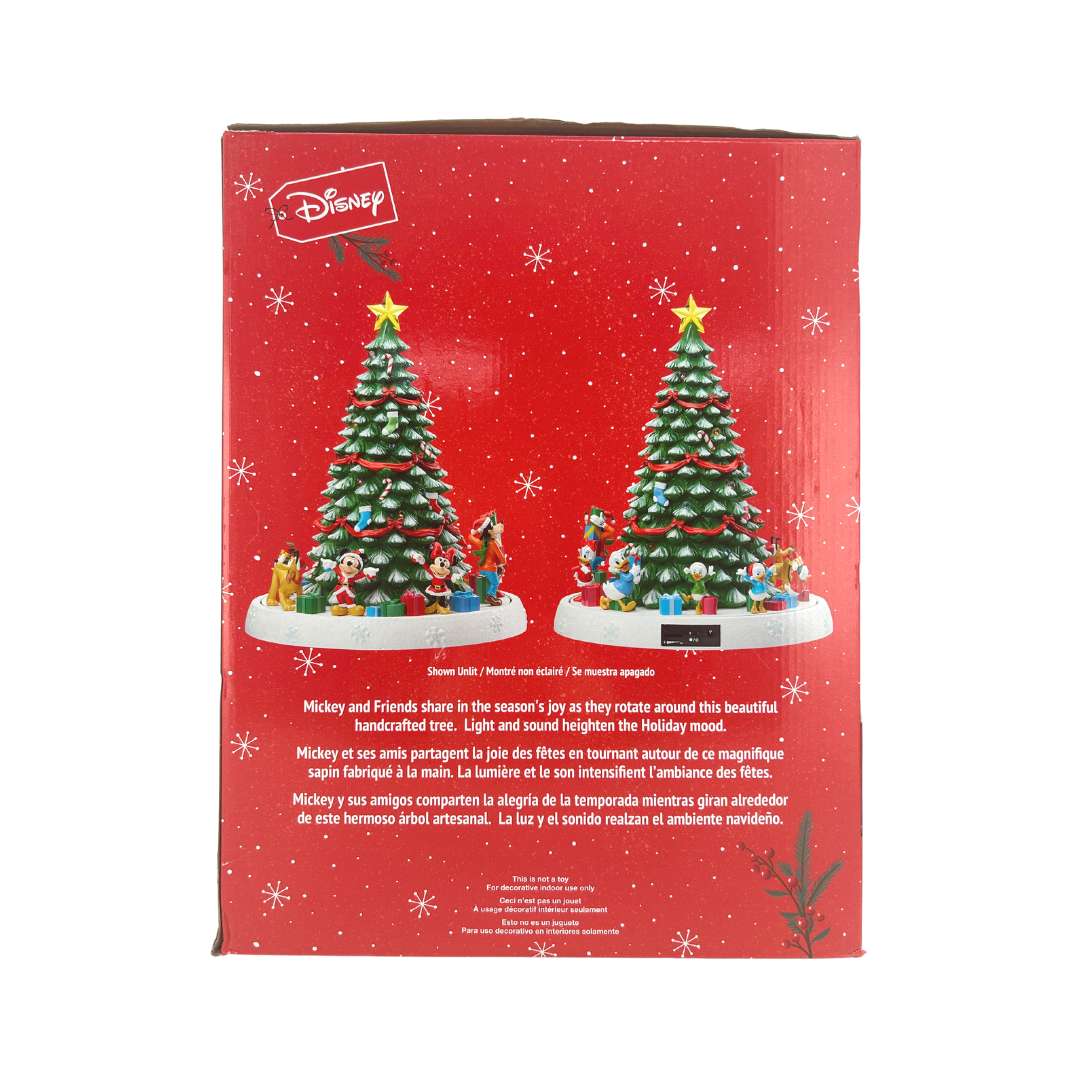 Disney Animated Tree with Lights & Music / Mickey & Friends Holiday ...