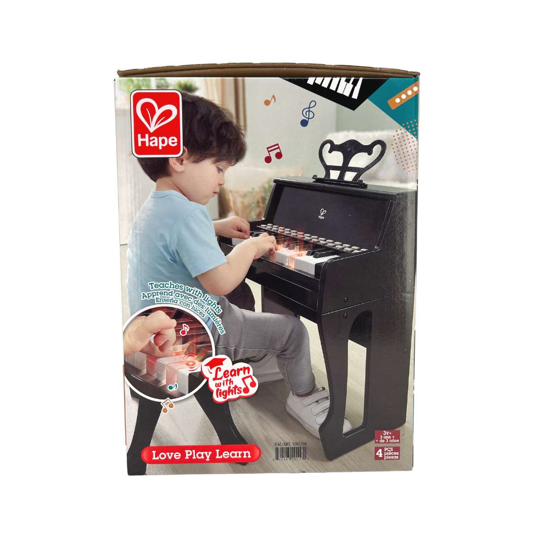 Hape Children’s Learn with Lights Piano / Pre-School Piano Set ...