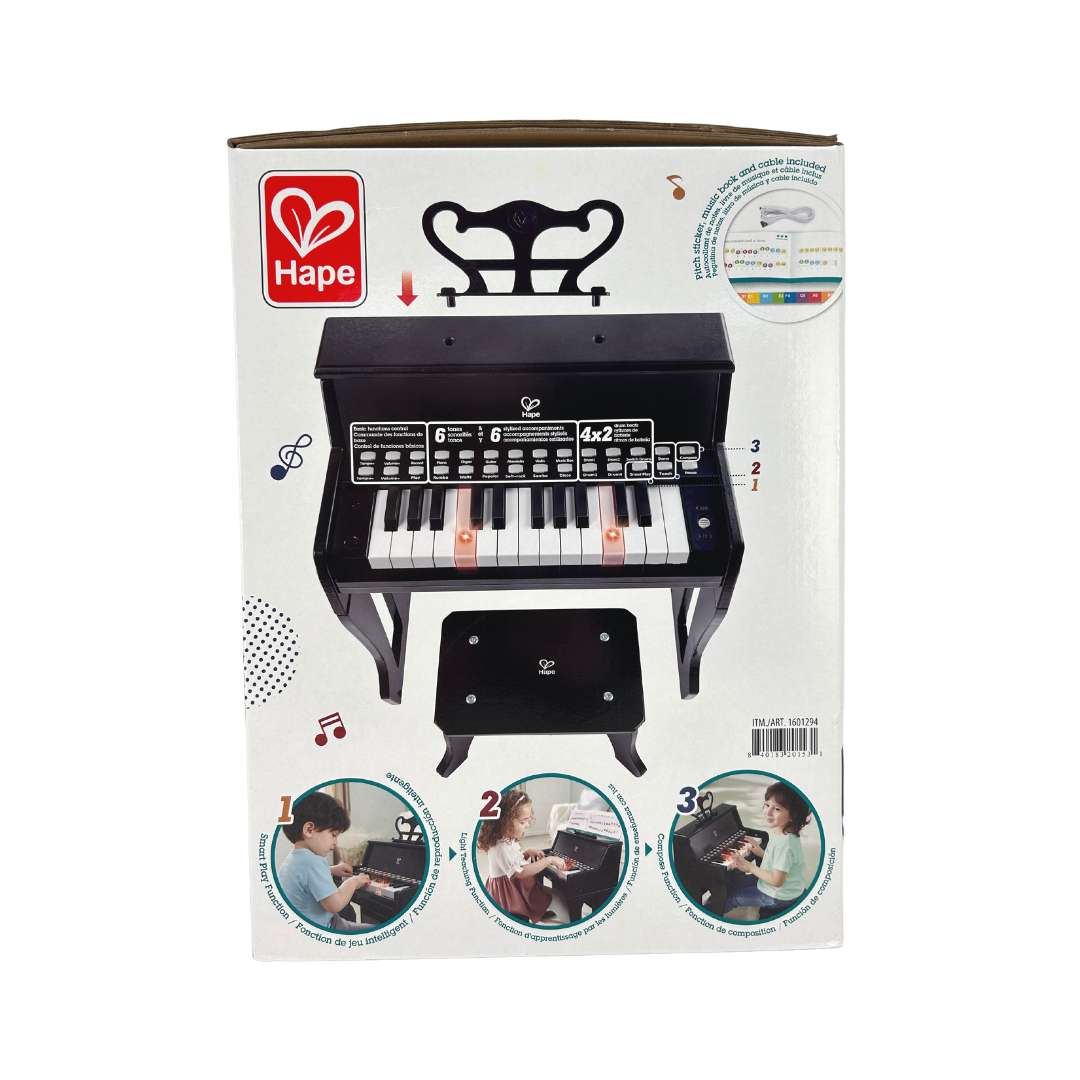 Hape Children’s Learn with Lights Piano / Pre-School Piano Set ...