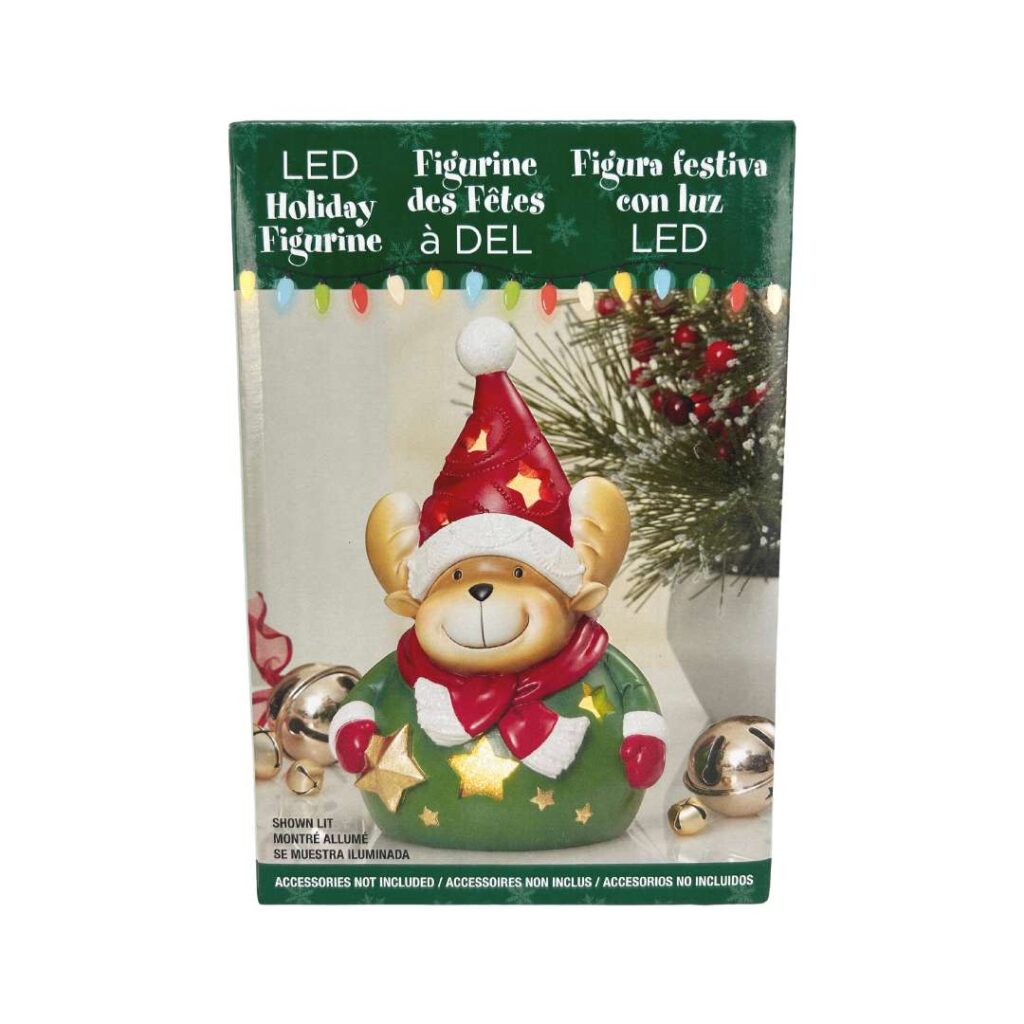 Holiday Home Decor LED Holiday Reindeer Figurine – CanadaWide Liquidations