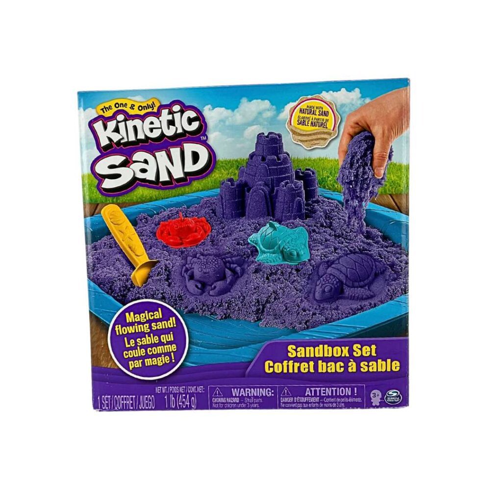 Kinetic Sand Purple Sandbox Set – CanadaWide Liquidations