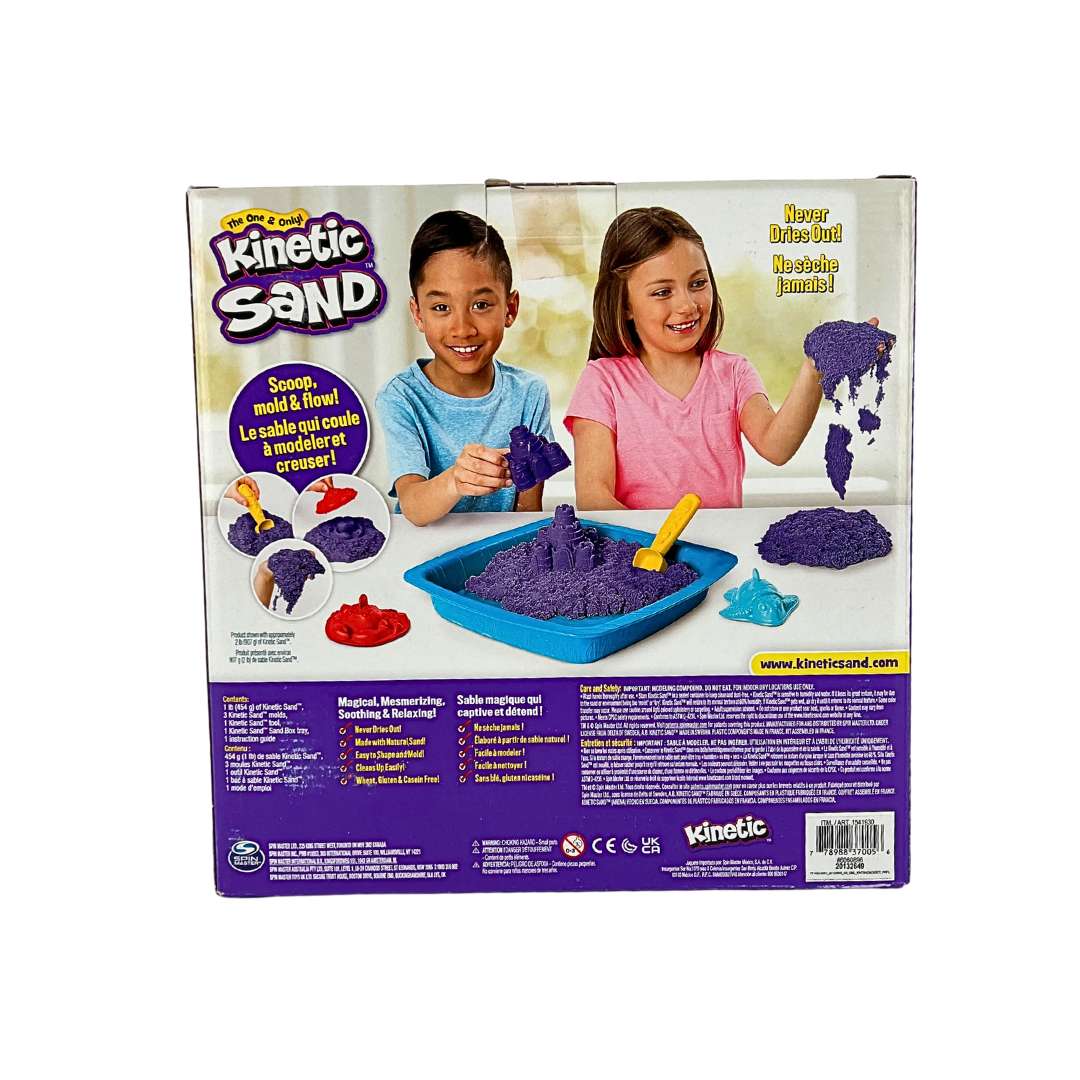 Kinetic Sand Purple Sandbox Set – CanadaWide Liquidations