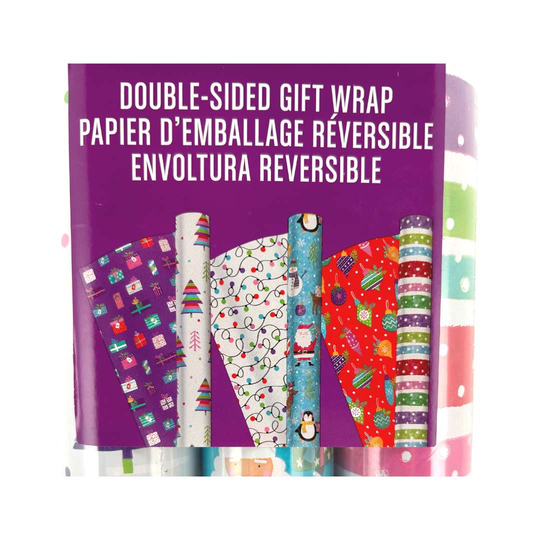 Kirkland Double-Sided Wrapping Paper / 3 Rolls – CanadaWide Liquidations