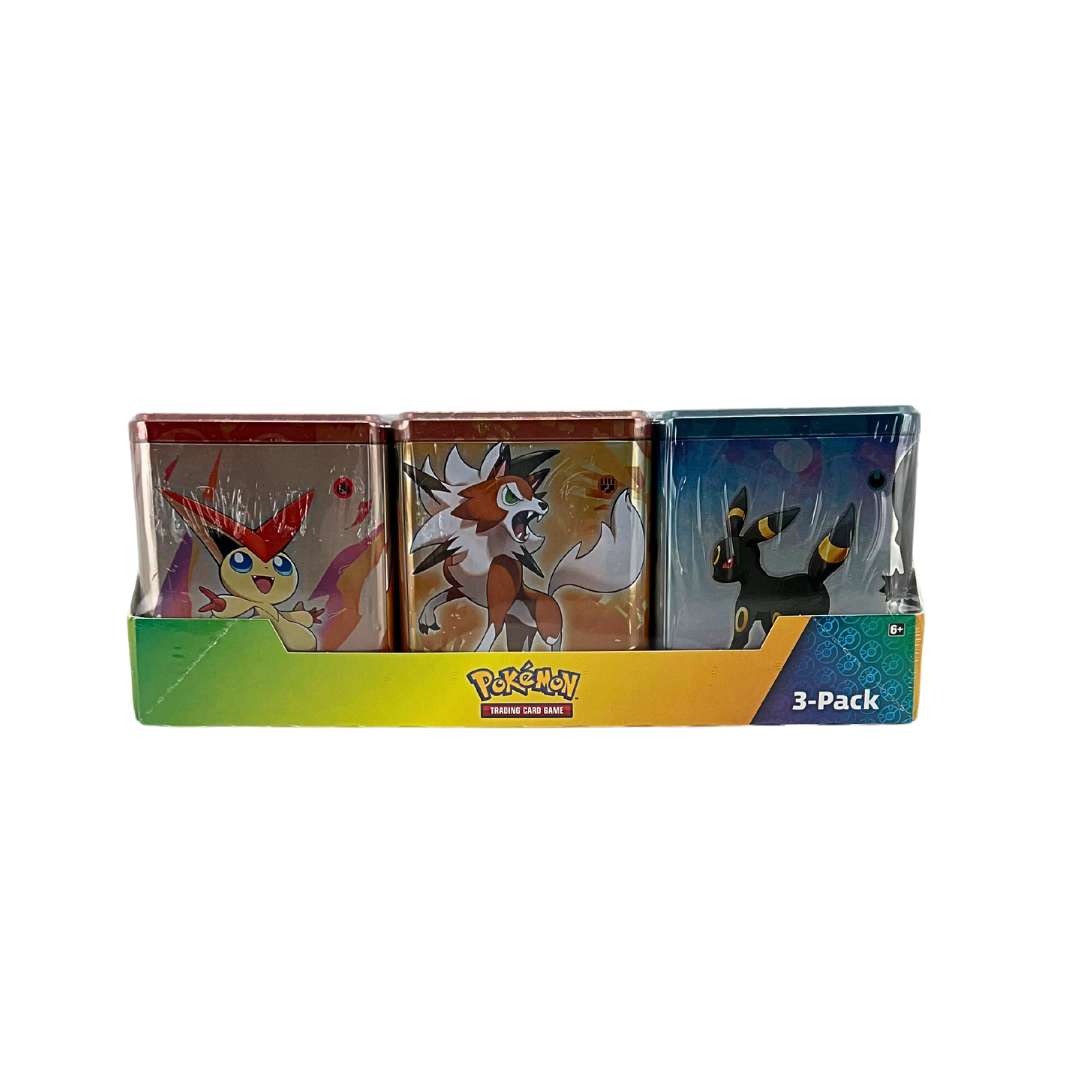 Pokémon Trading Card Game Stacking Tins / 3 Pack – CanadaWide Liquidations