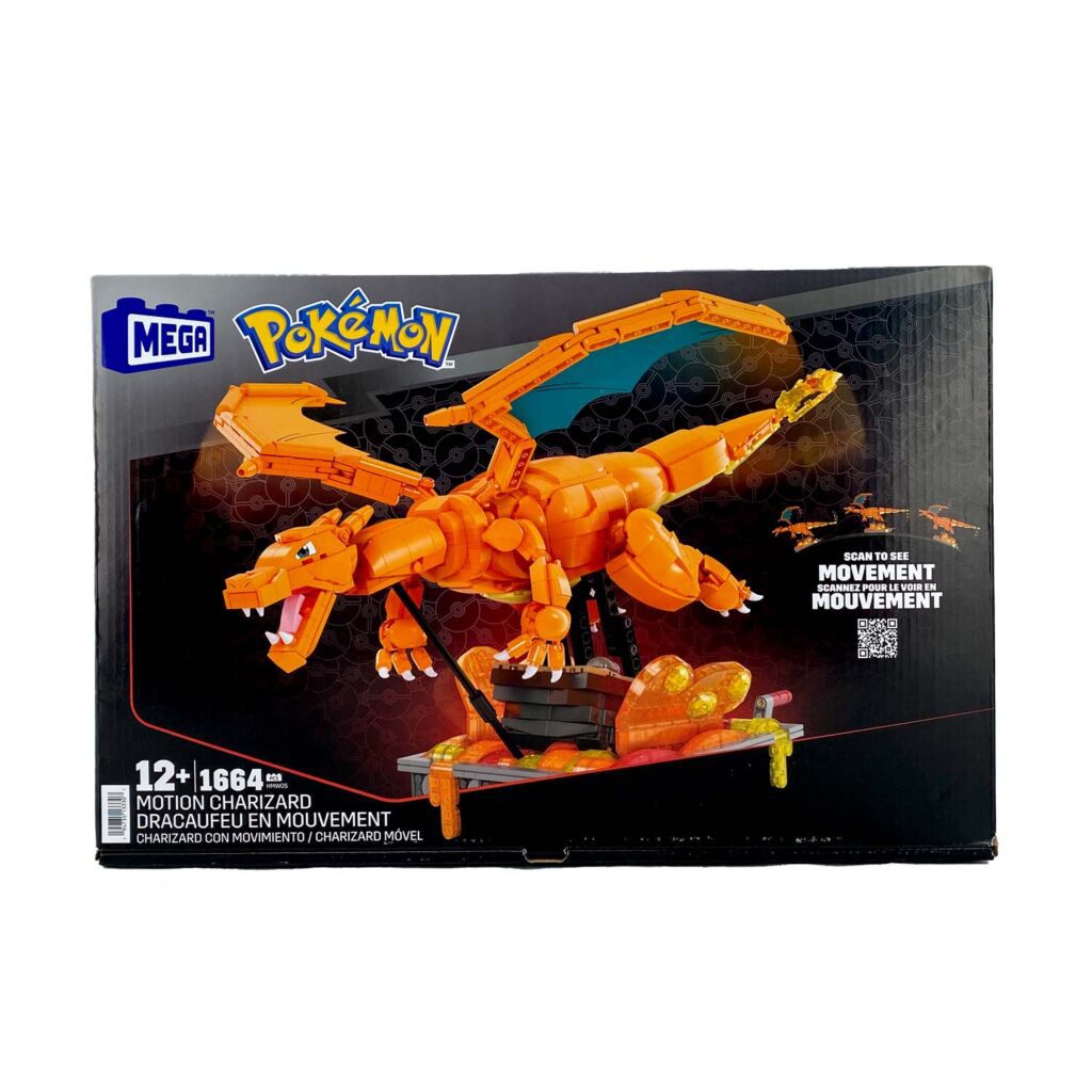 MEGA Pokemon Motion Charizard Building Set / 1664 Pieces – CanadaWide ...