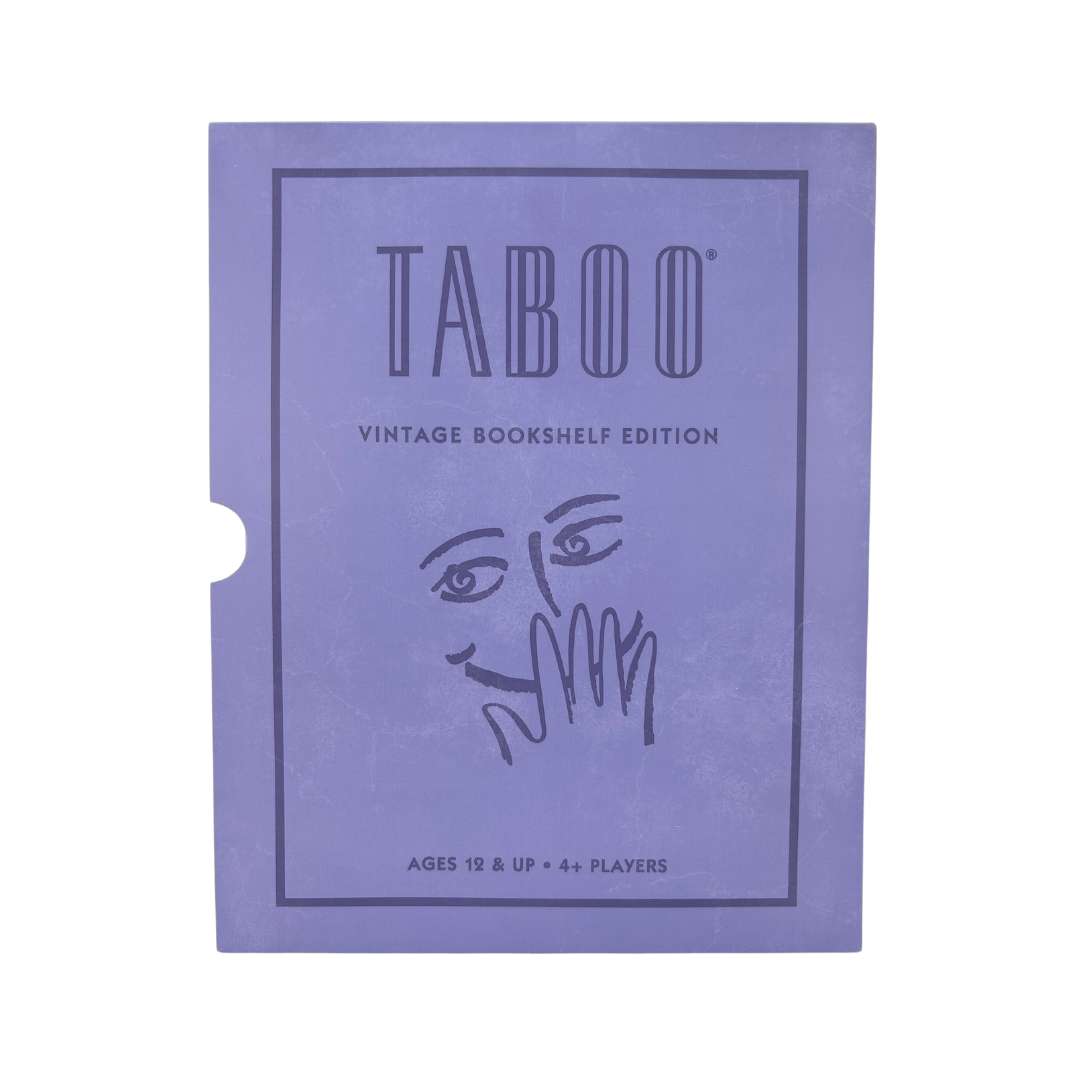 Taboo Vintage Bookshelf Edition / Family Board Game – CanadaWide ...