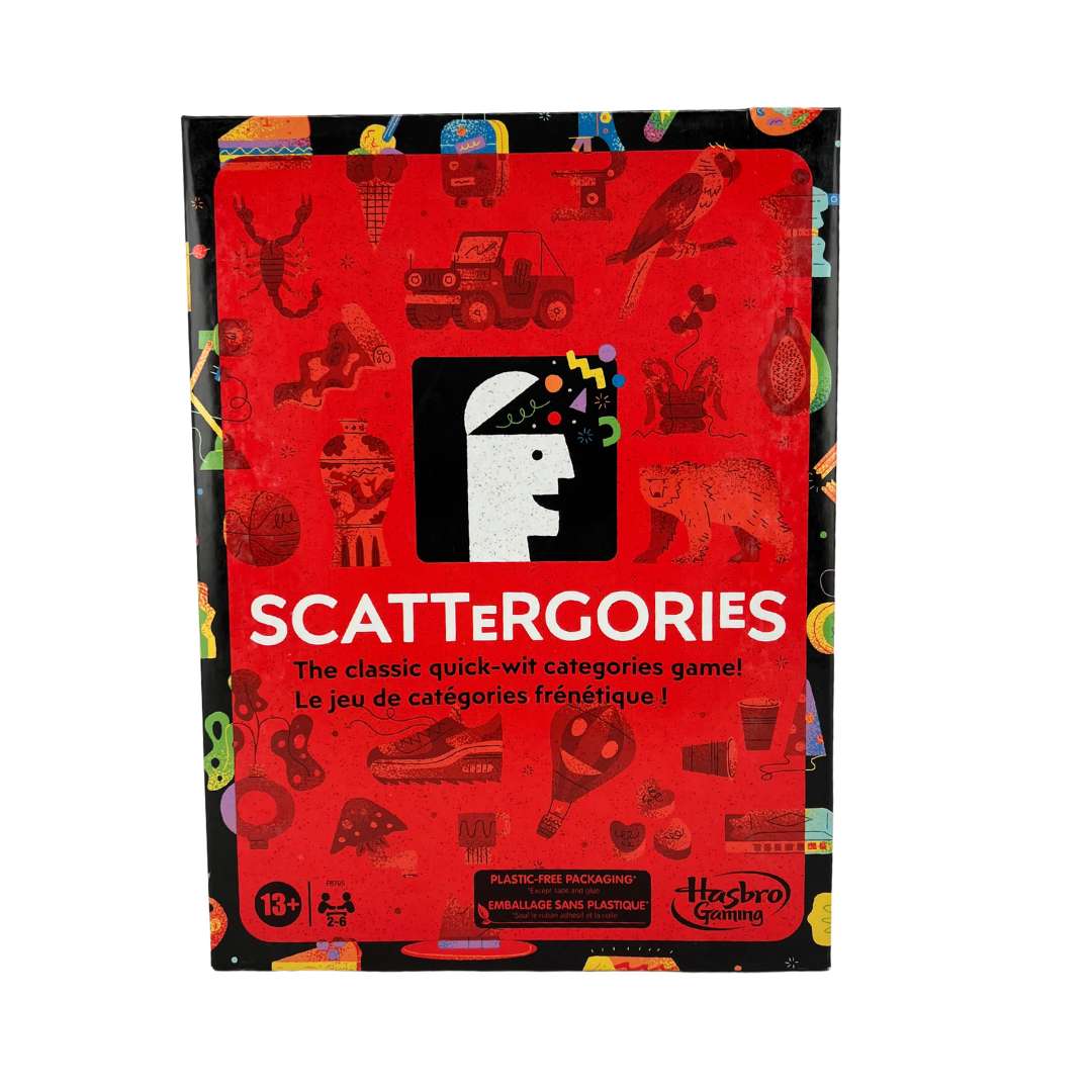 Hasbro Scattergories Family Board Game / 2-6 Players – CanadaWide ...