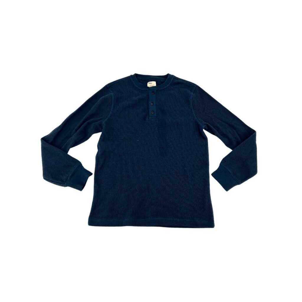 Tilley Men’s Blue Long Sleeve Waffle Henley Shirt / Various Sizes ...