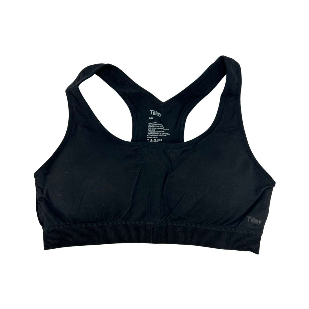 Tilley Women’s Black Travel Bra / Size Large – CanadaWide Liquidations