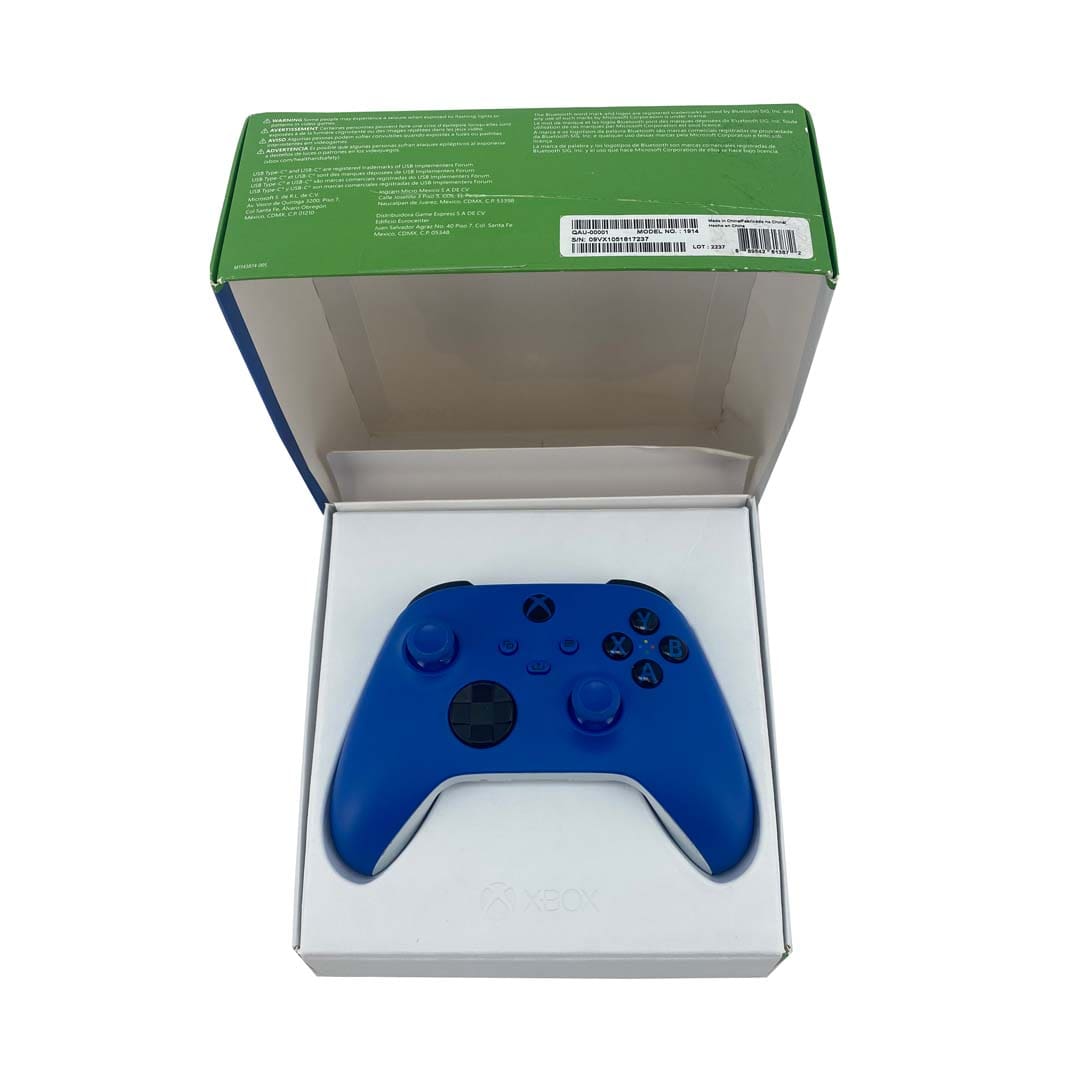 XBOX Shock Blue Wireless Controller – CanadaWide Liquidations