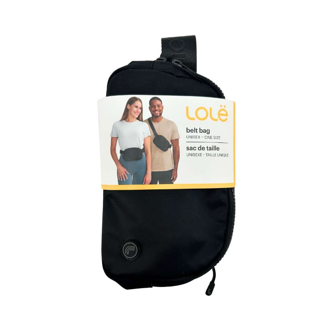 Lolë Black Belt Bag / 1L Bag – CanadaWide Liquidations