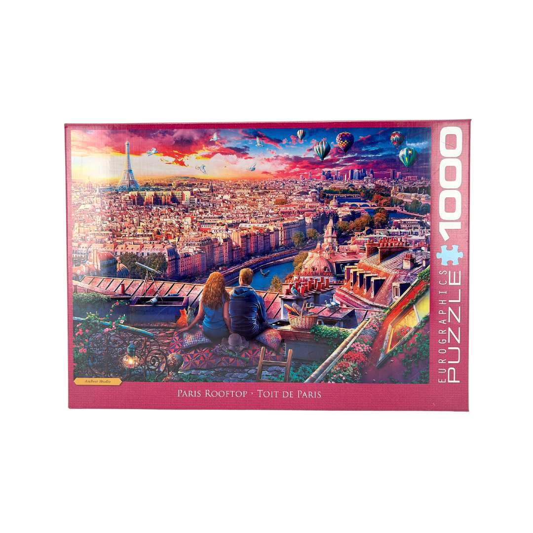 Eurographics “Paris Rooftop” Jigsaw Puzzle / 1000 Pieces – CanadaWide ...