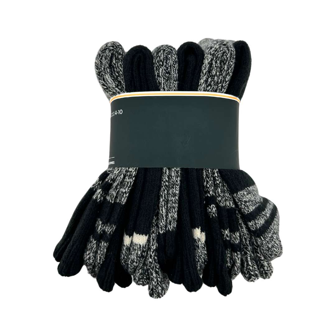 Roots Women’s Black & White Cozy Socks / 6 Pairs – CanadaWide Liquidations