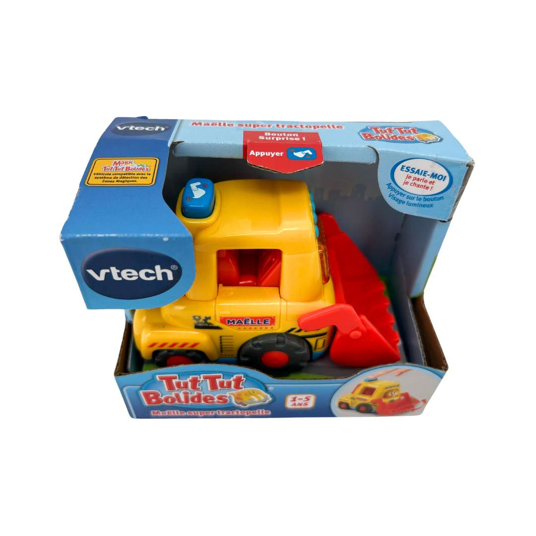 Vtech Go! Go! Smart Wheels Vehicles: Maëlle Super Tractopelle / French ...