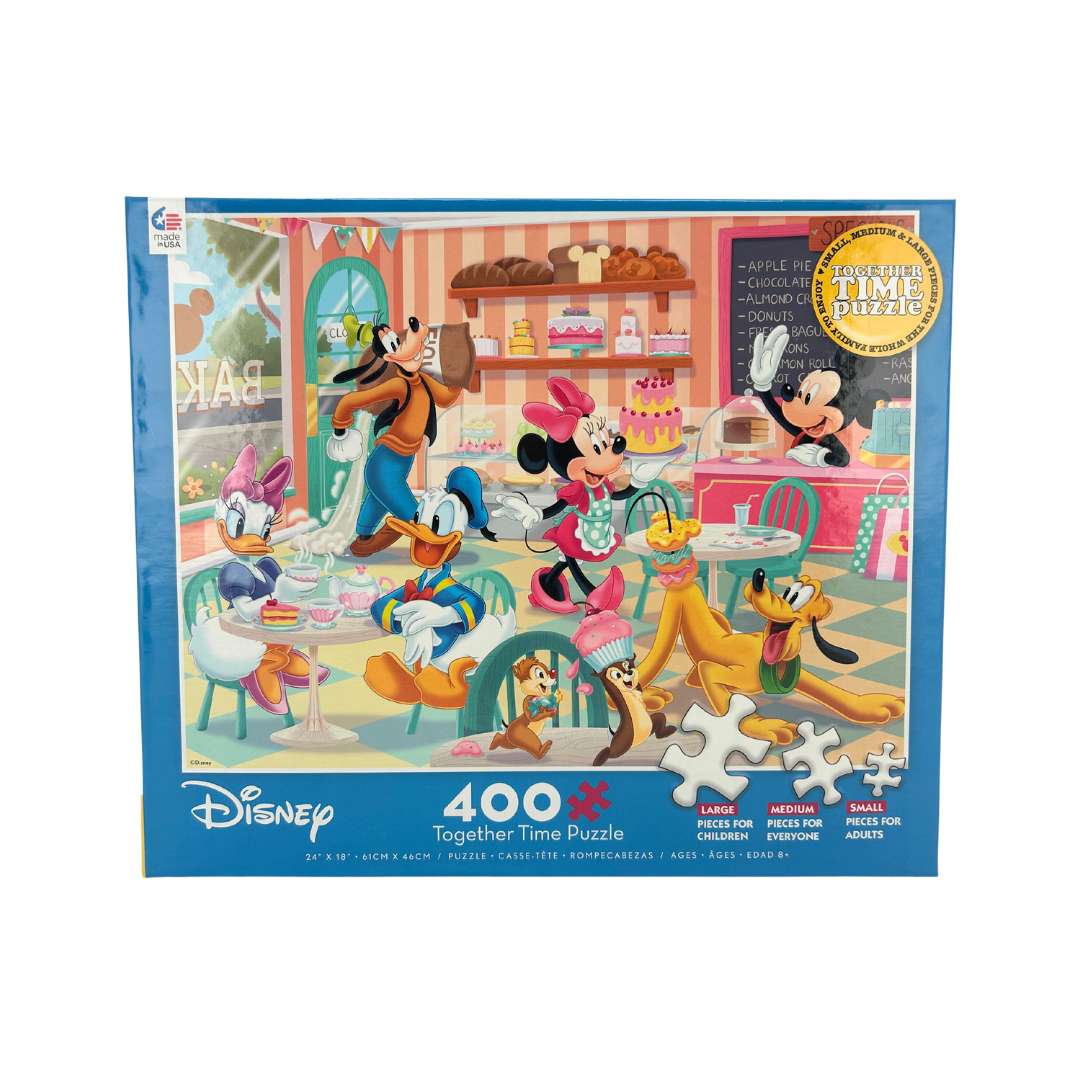 Ceaco Disney Mickey & Friends Bakery Fun Jigsaw Puzzle / 400 Pieces ...