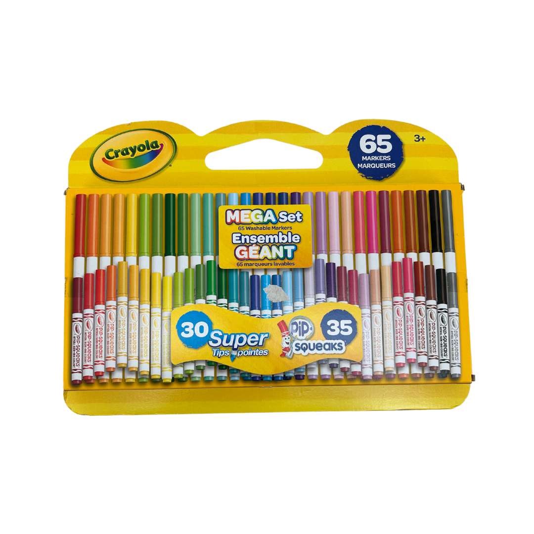 Crayola MEGA Marker Set / 65 Markers – CanadaWide Liquidations