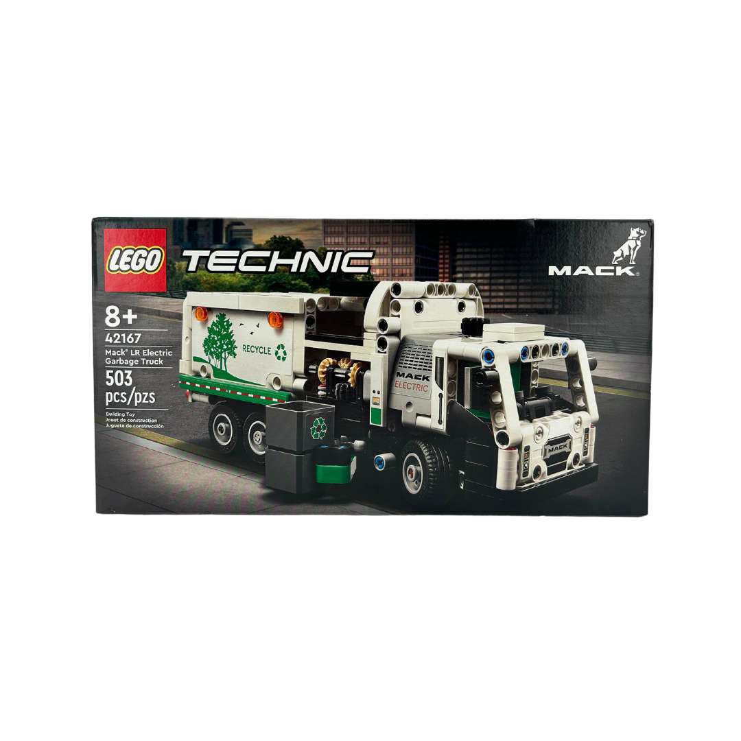 LEGO Technic Mack LR Electric Garbage Truck Building Set / 42167 ...